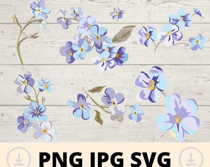 Floral Svg Floral Svg Bundle Flower Svg Cut Files Flower - Etsy