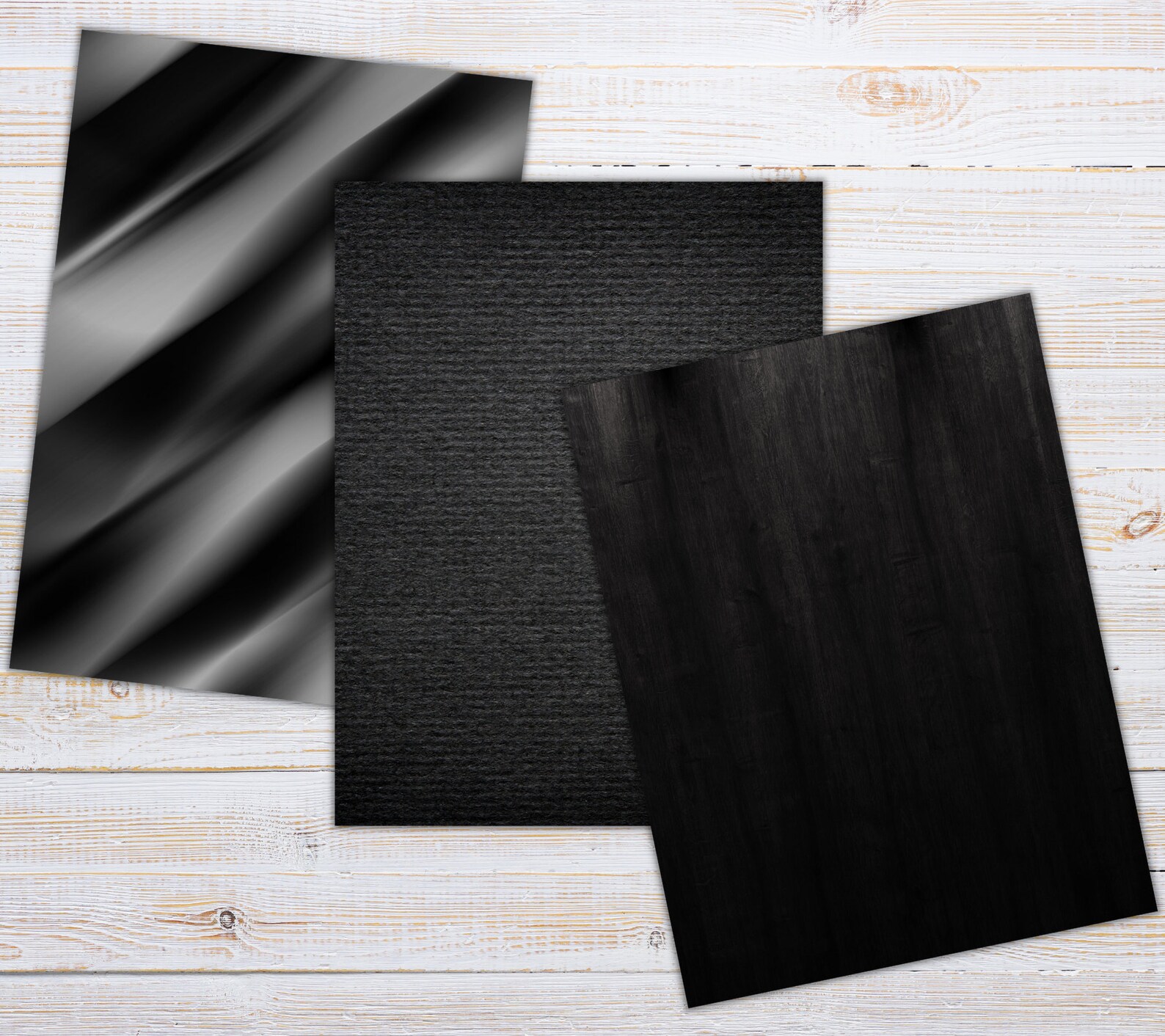 Black Textures Digital Paper, Printable Scrapbook Paper, Scrapbooking ...