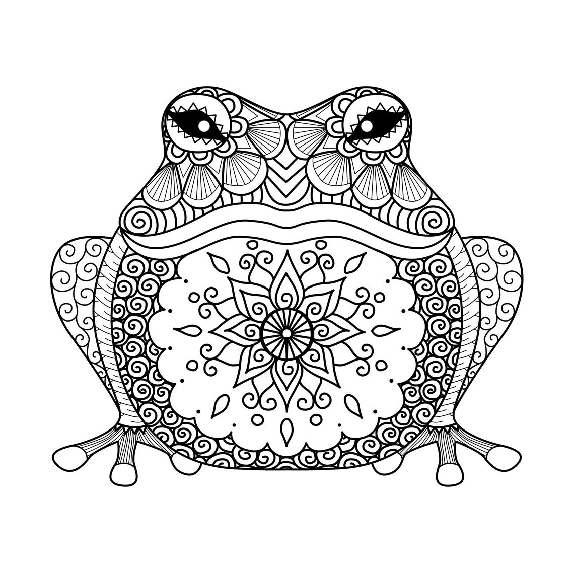 100 Pretty Animals Coloring Pages Bundle, Beautiful Animals Coloring ...