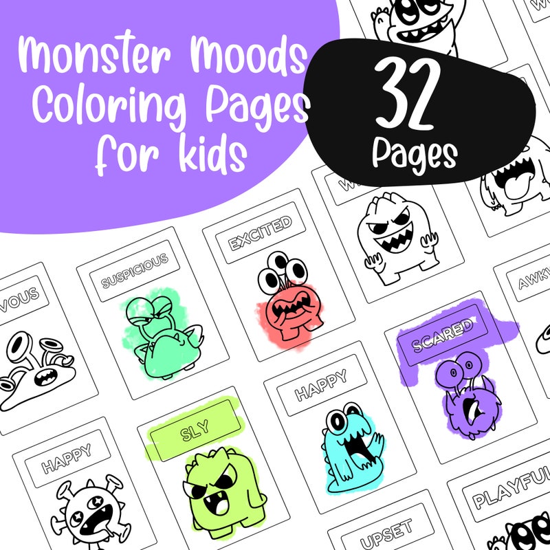 Mood Monsters - Etsy Denmark
