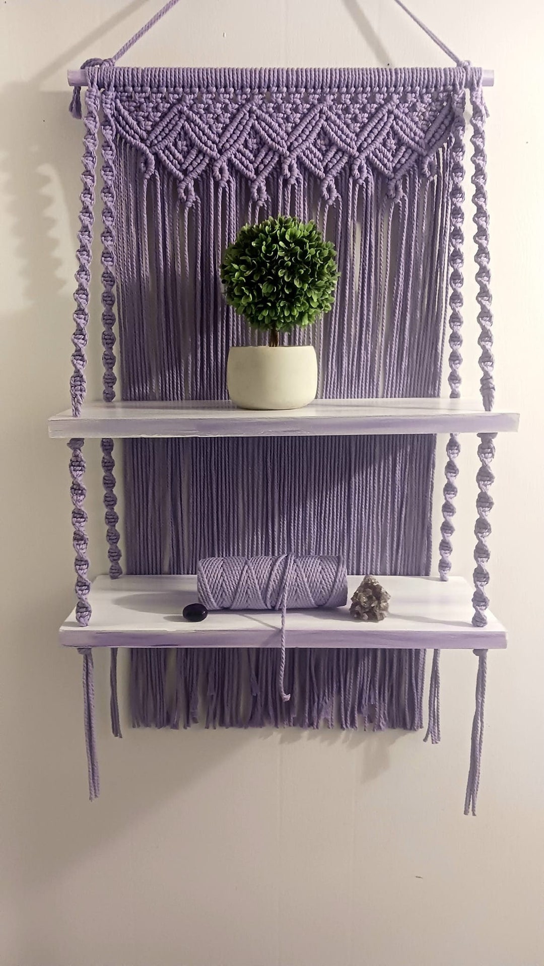 Purple Double Shelf - Etsy