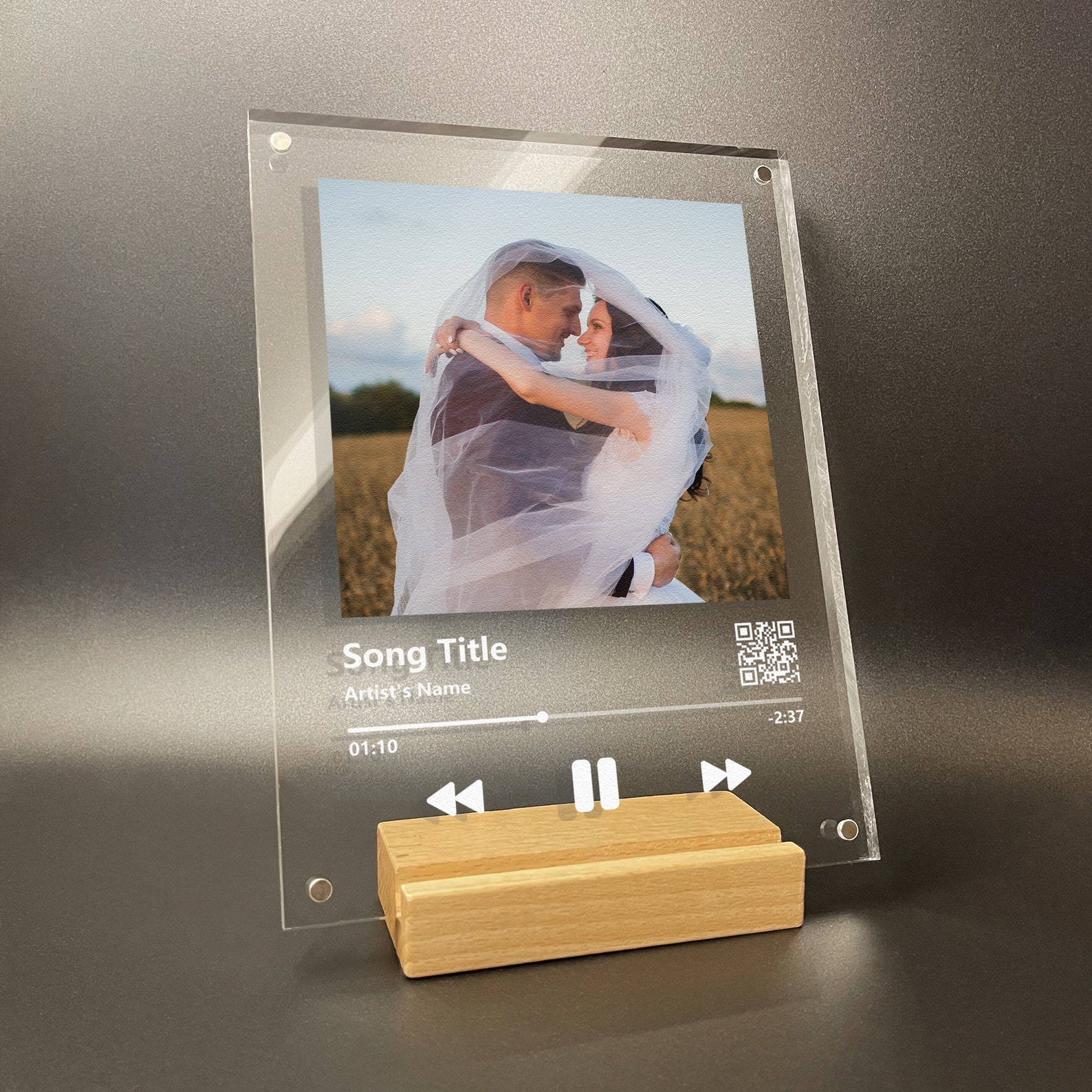 Custom music plaque Music and song album cover plaque | Etsy