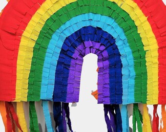 Rainbow Pinata - Etsy