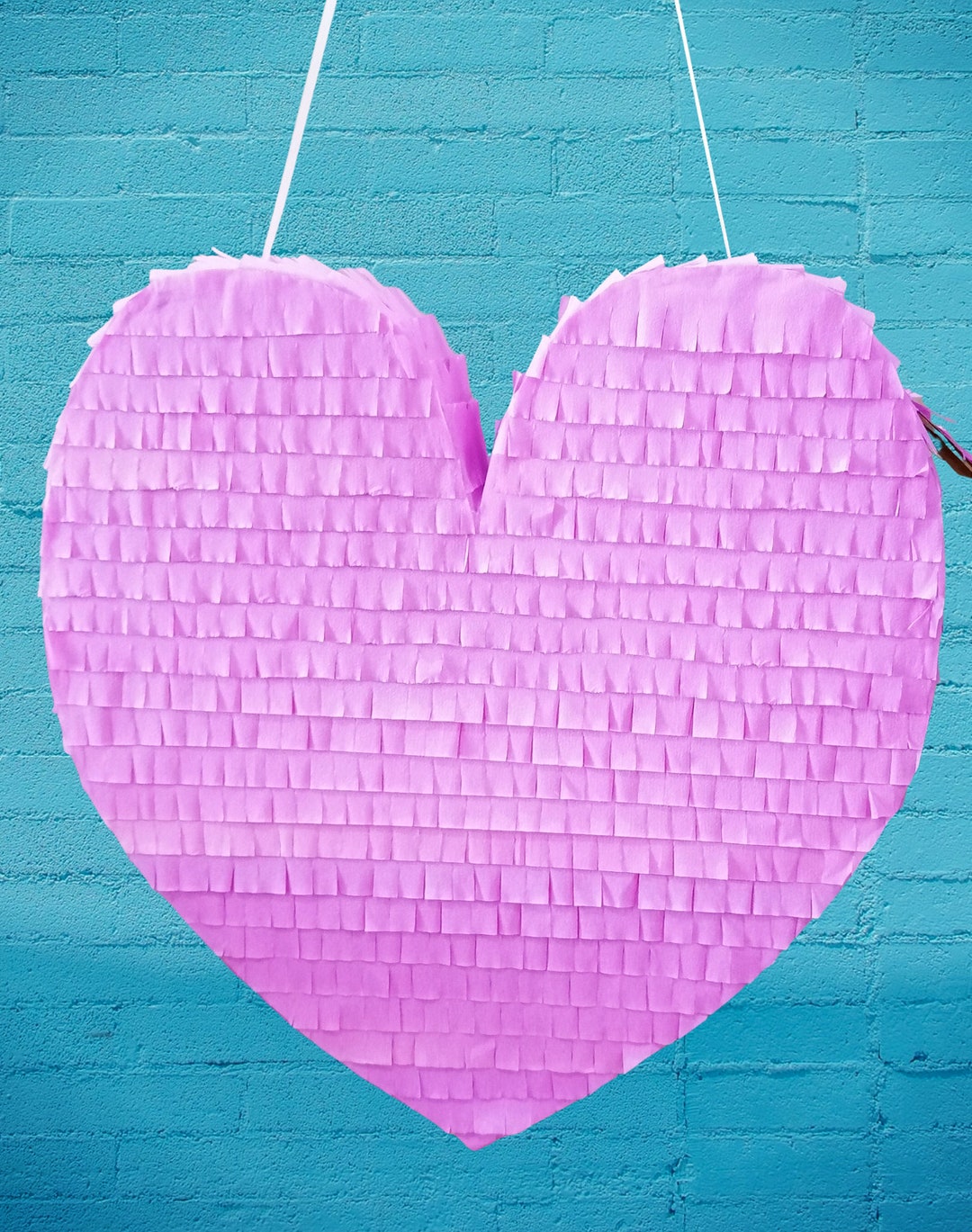 Pink Heart Pinata With Stick Custom Pinata for Thematic Party, Girl ...