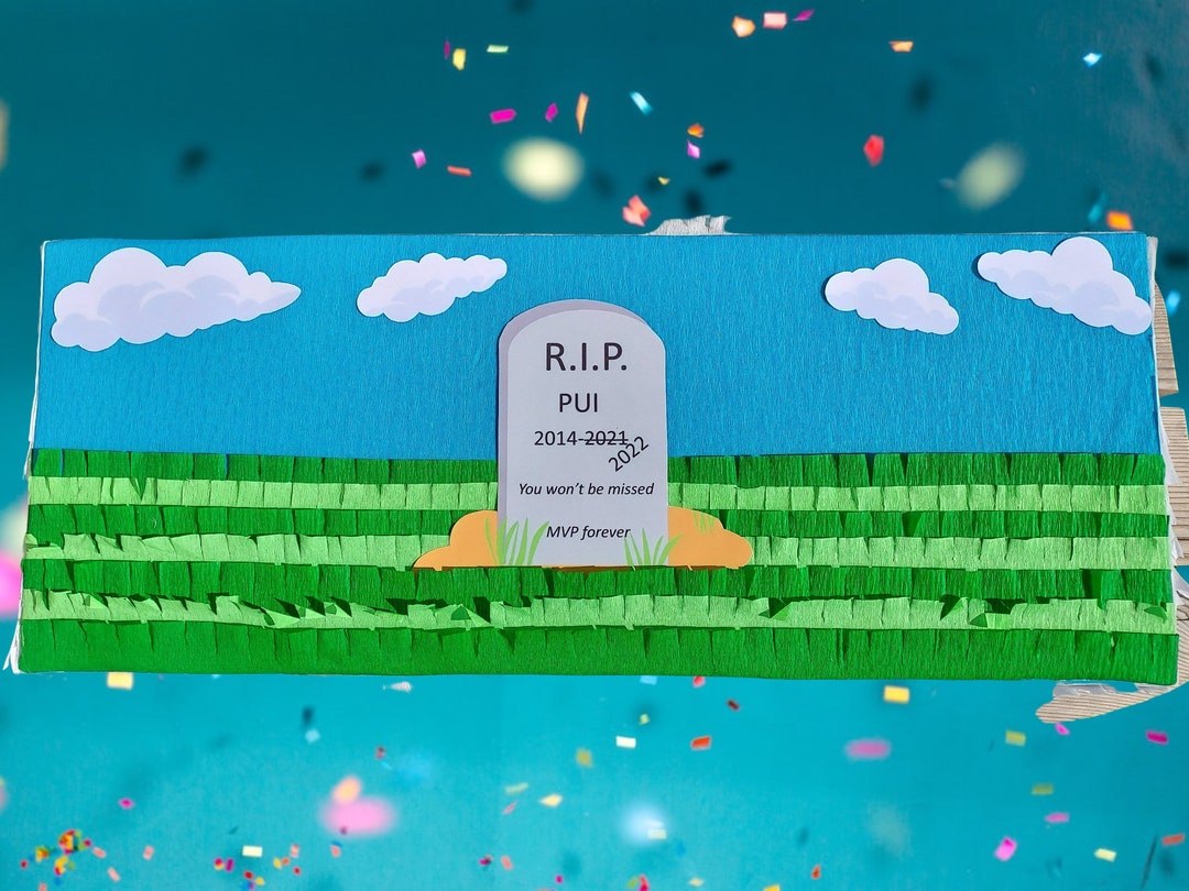 Divorce Party Pinata Adult Pinata for Thematic Party, Grave Pinata ...