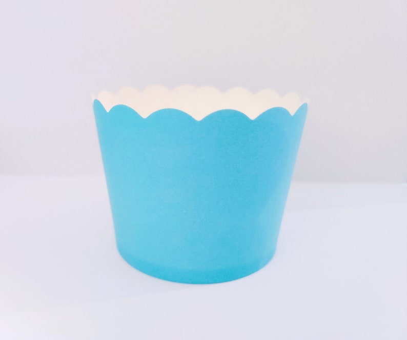 12 Blue Cupcake Wrappers for Your Birthday Party, Birhday Party ...