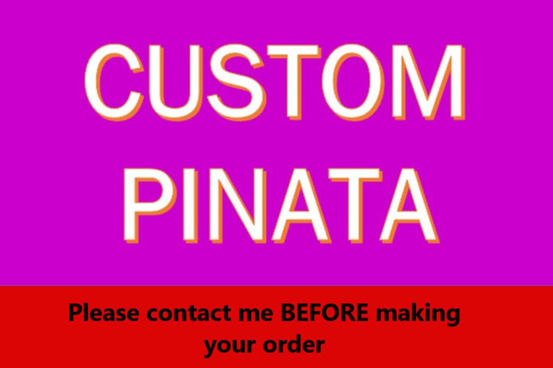 Custom Pinata 13" Round Pinata,gift Pinata, - Etsy