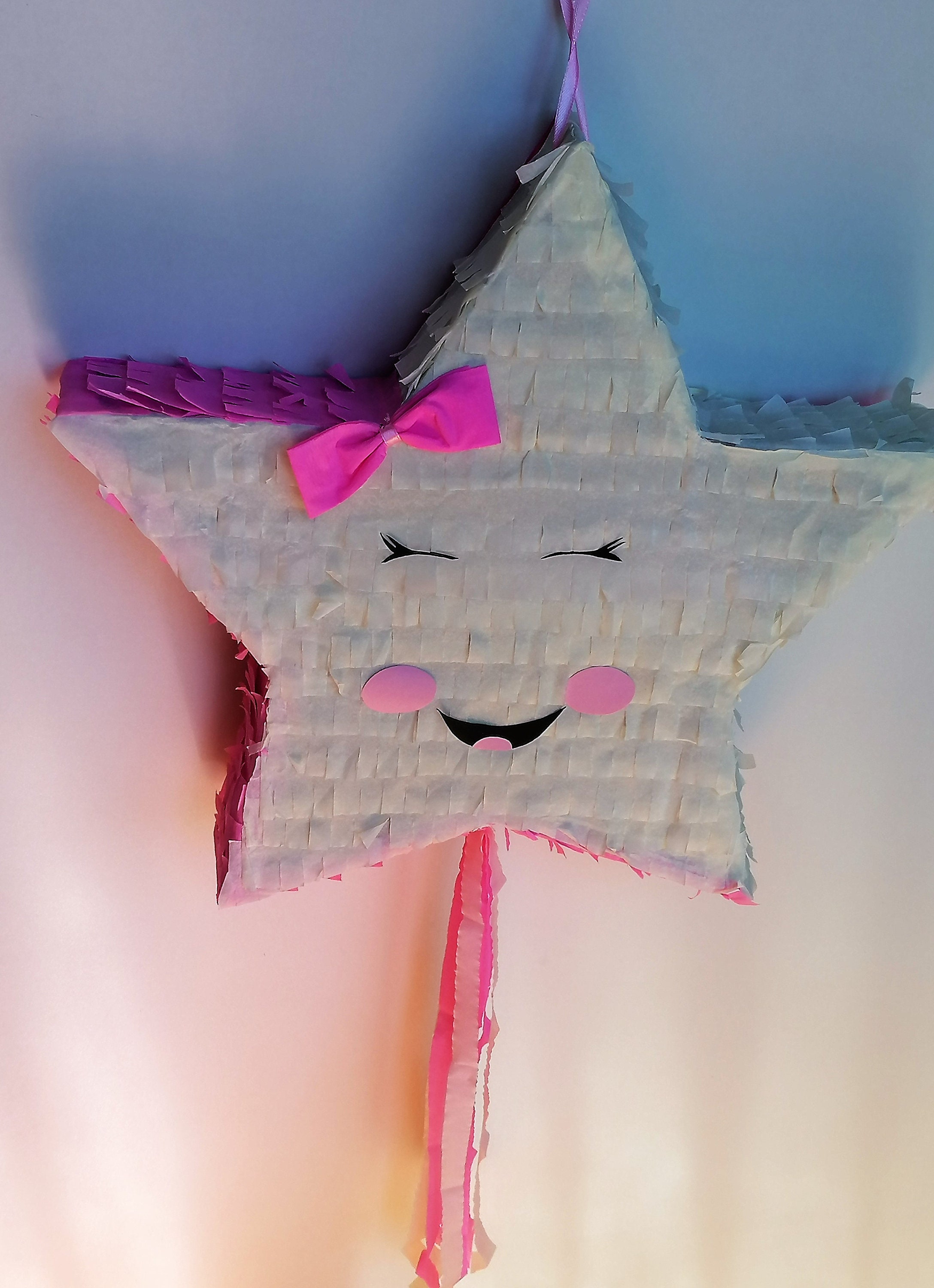 Custom Star Pinata for Thematic Party 16 Star Pinata White Star Pinata ...