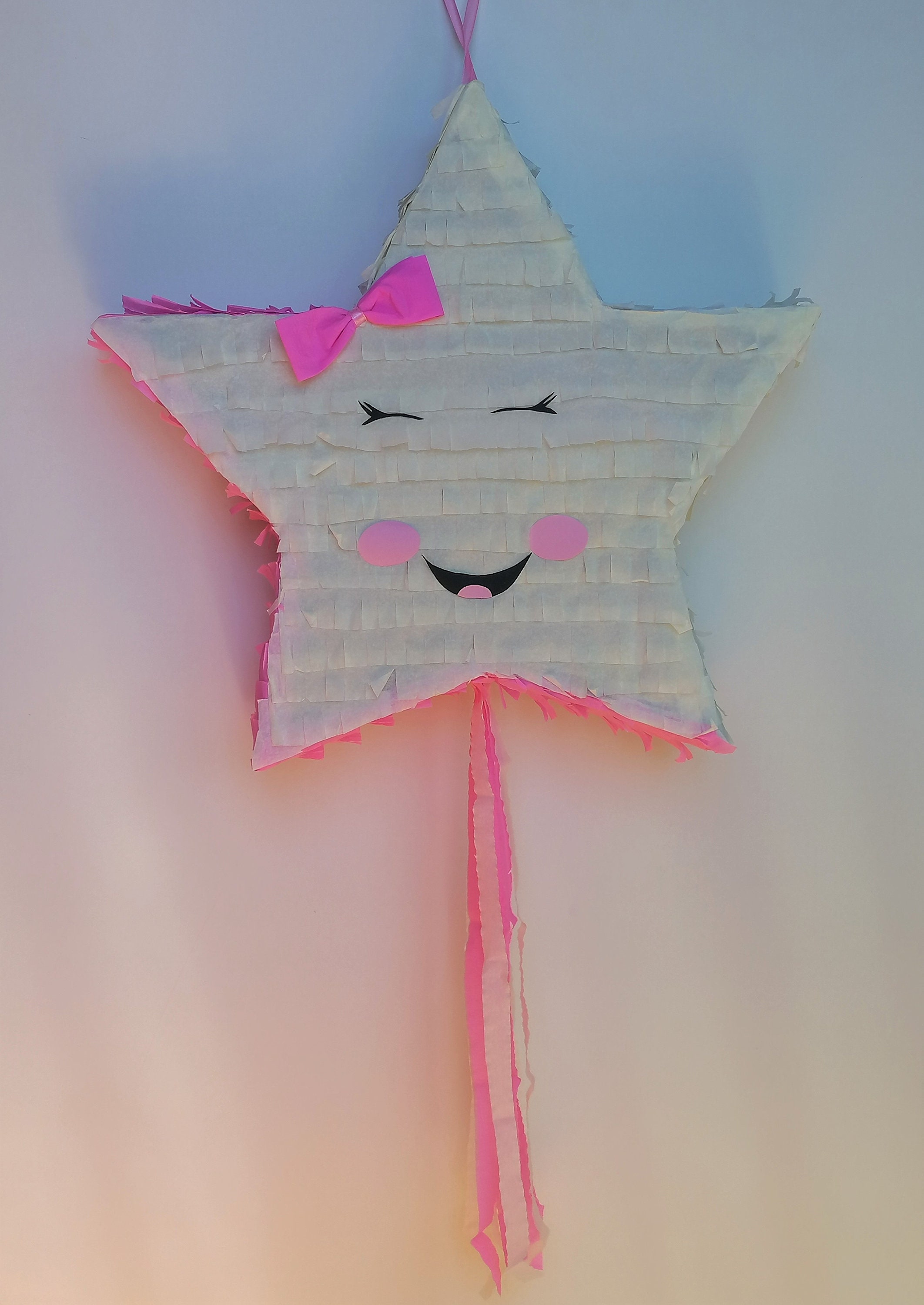 Custom Star Pinata for Thematic Party 16 Star Pinata White Star Pinata ...
