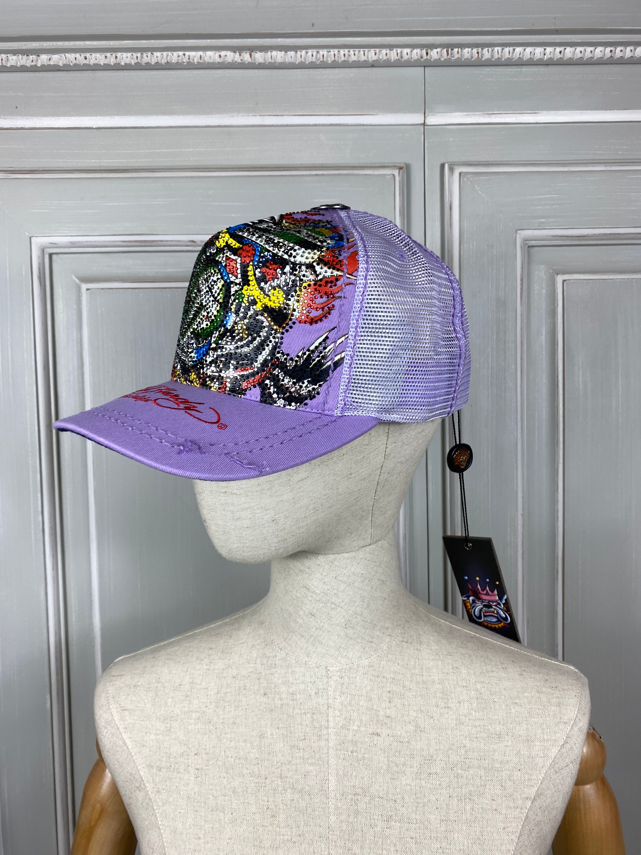 Ed Hardy New Cap Rhinestones - Etsy