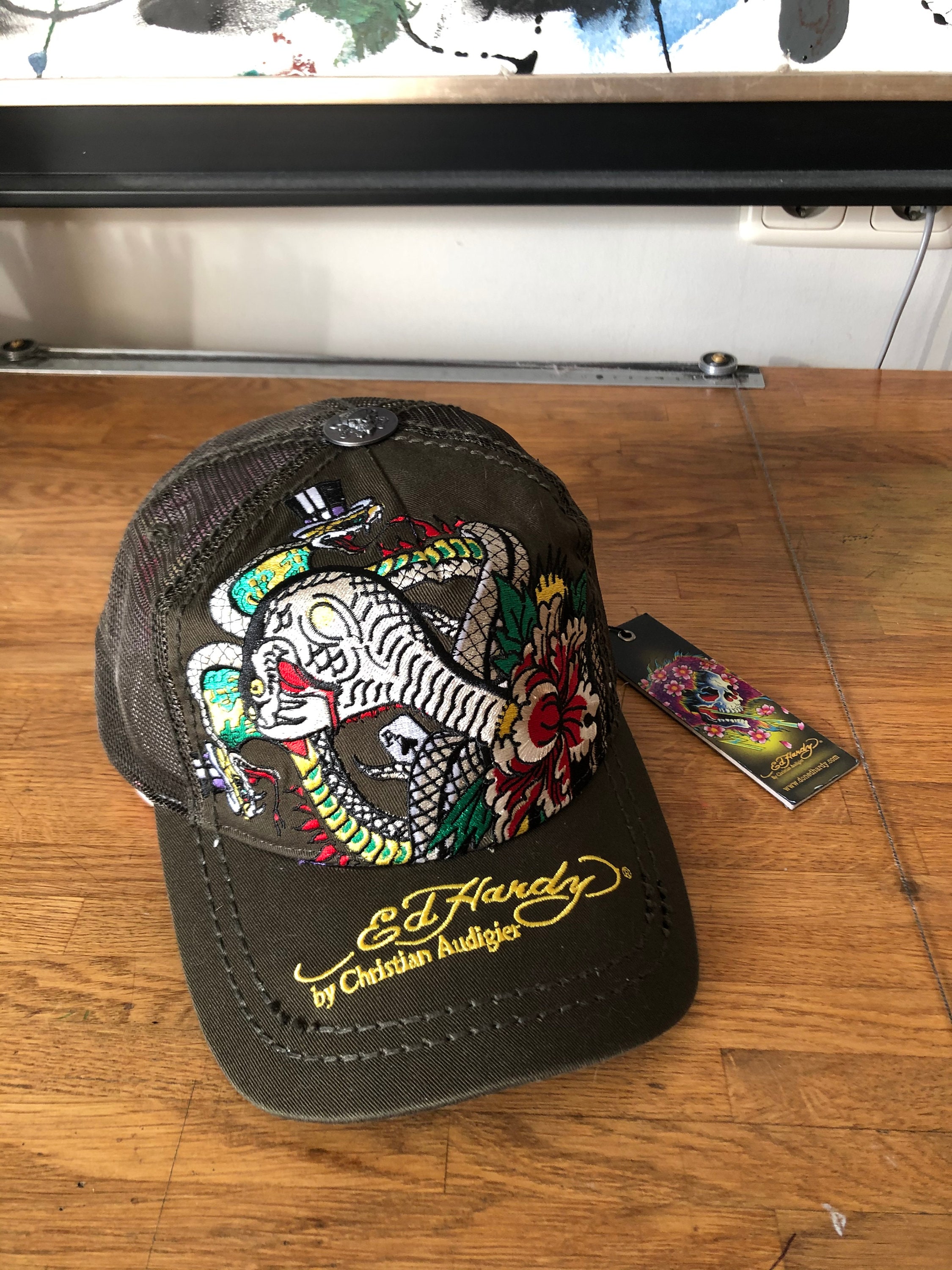 Ed Hardy Cap - Etsy