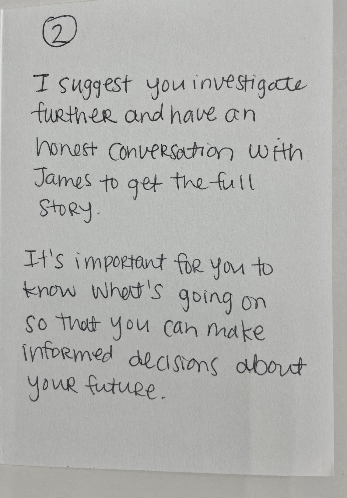 Anonymous Letter Handwritten (feminine); Cheater, Love, Secret Admirer ...