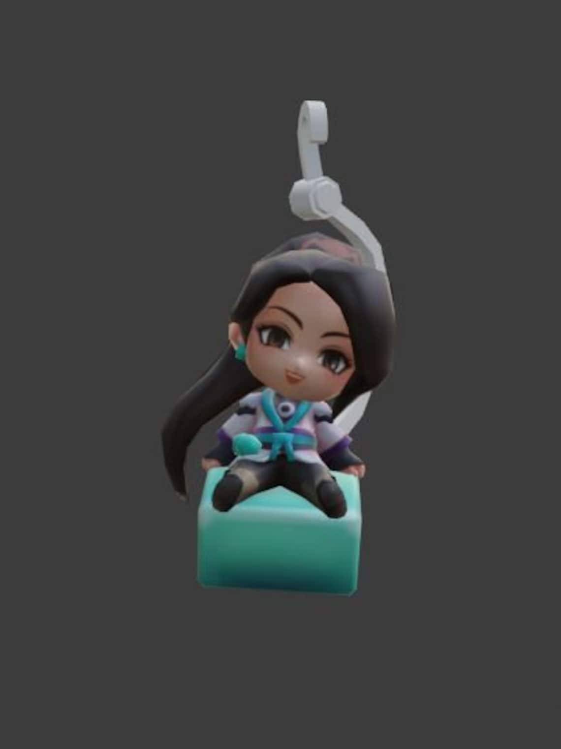 Valorant CHIBI SAGE Keychain Gun-Buddie Charm | Etsy