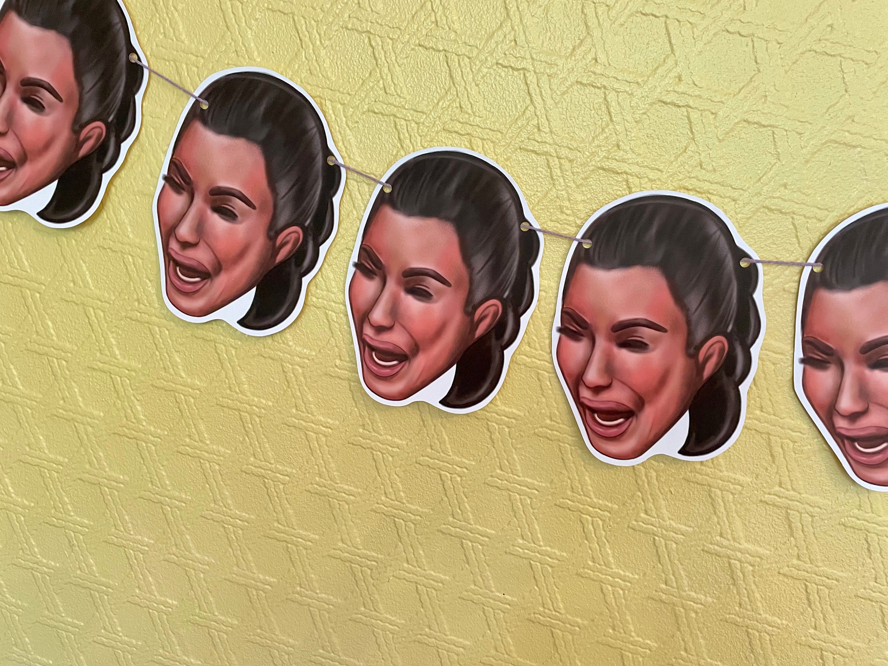 Kim Kardashian Meme Party Bunting / Party Banner Birthday - Etsy