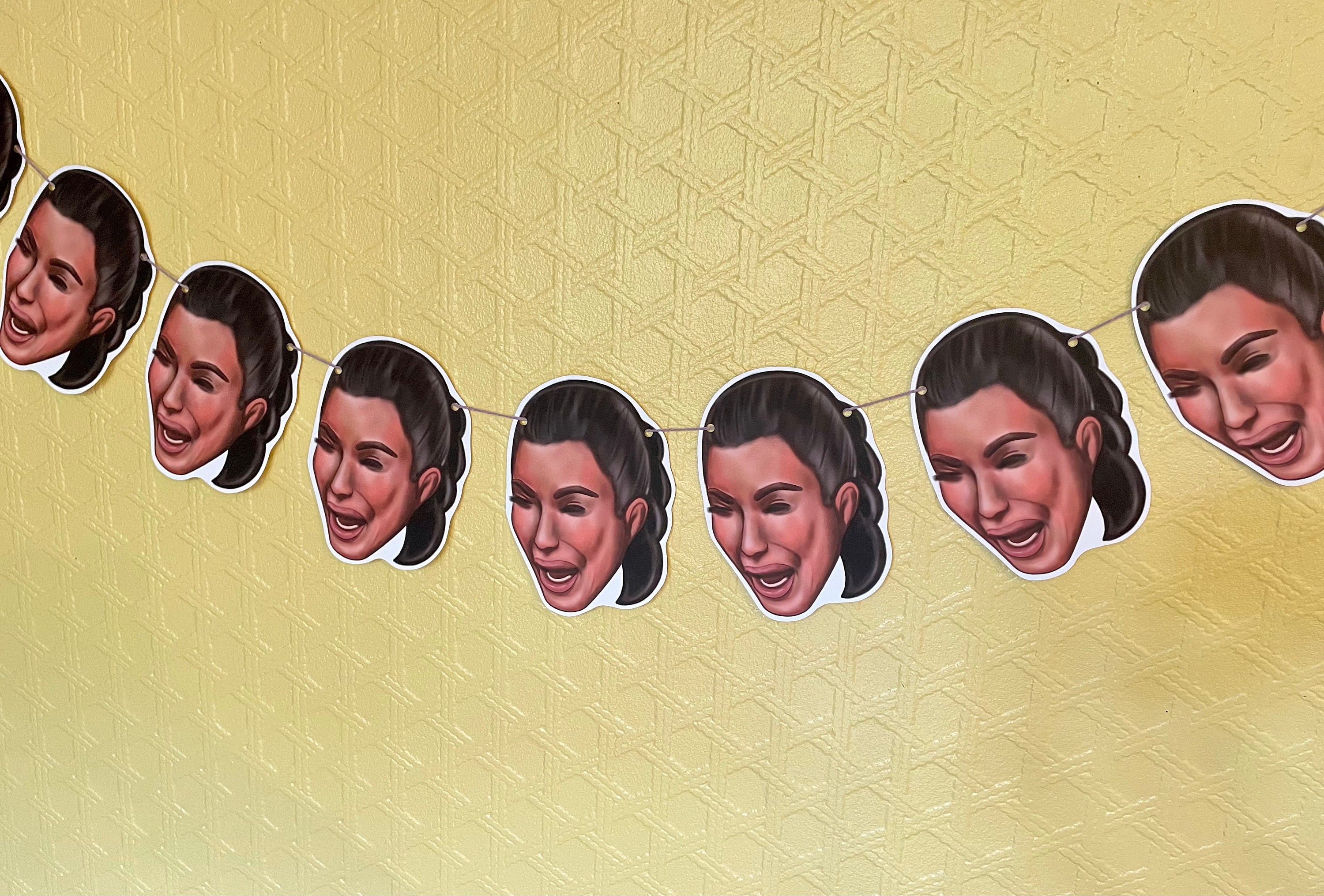 Kim Kardashian Meme Party Bunting / Party Banner Birthday - Etsy