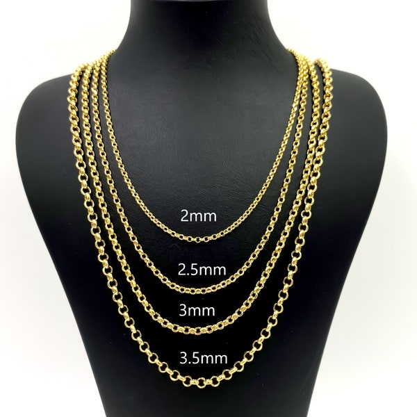 Rolo Link Chain - Etsy