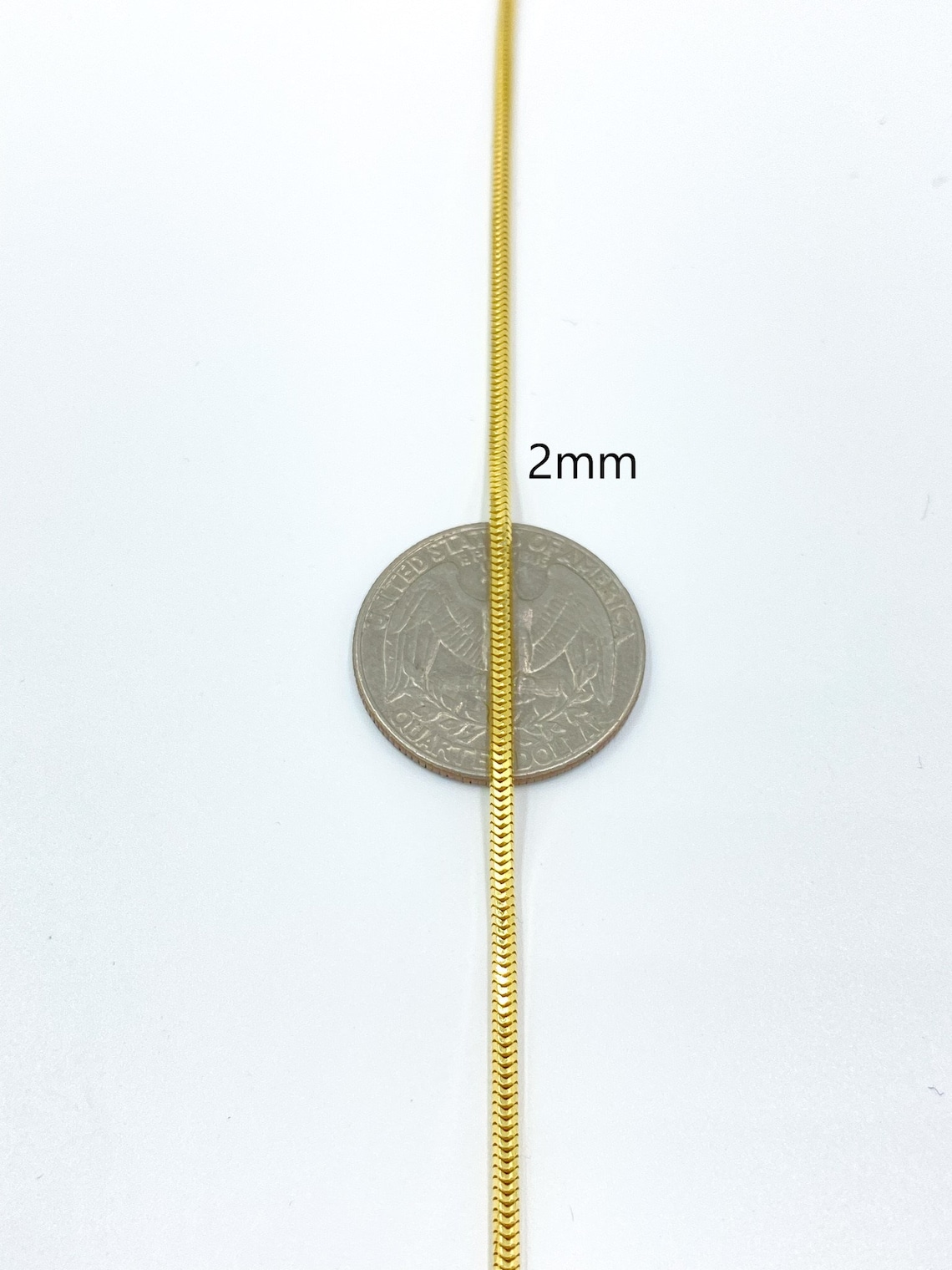 14k Solid Gold Round Snake Chain Necklace Real Yellow Gold - Etsy