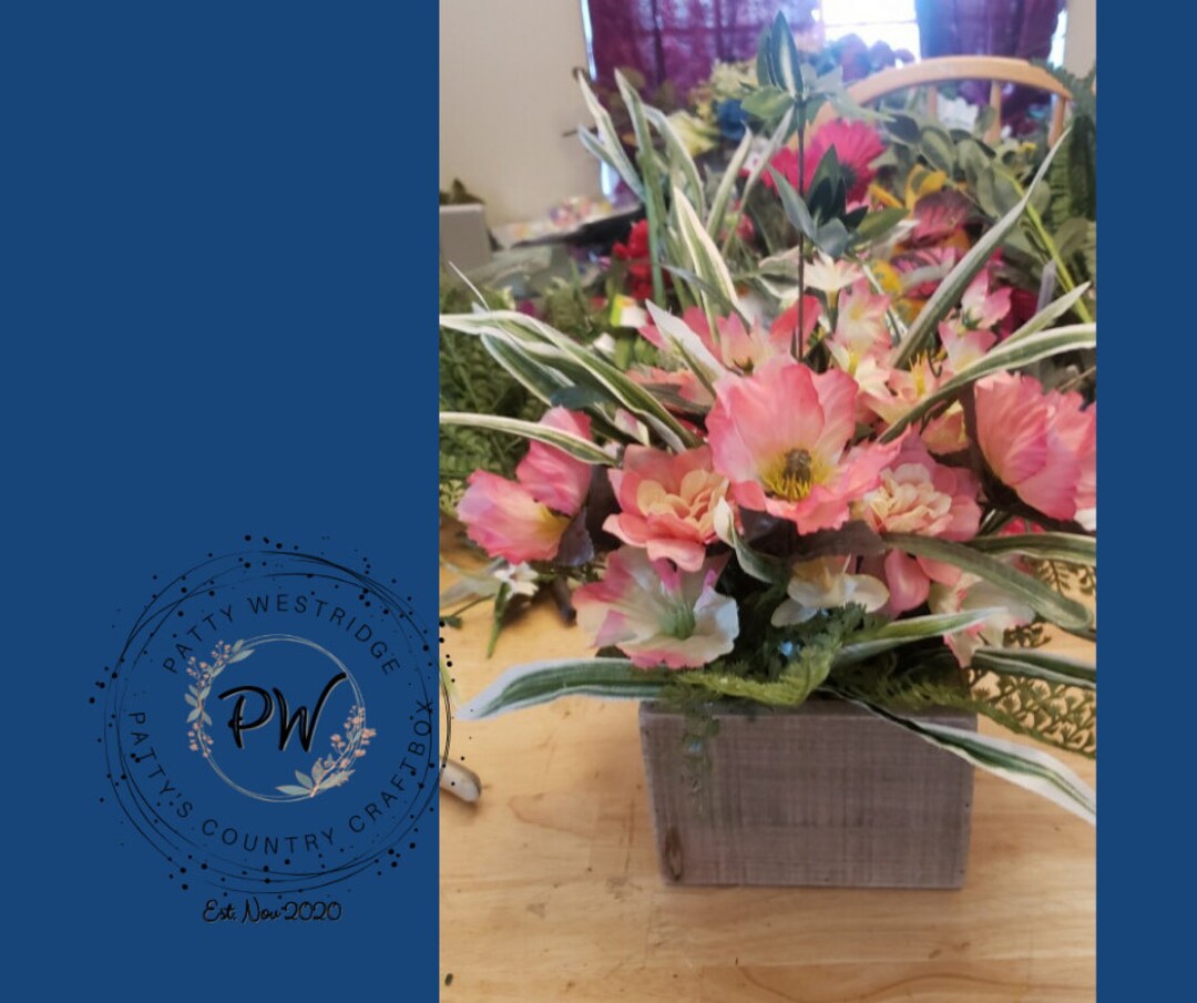 Rustic Desktop Arrangement - Etsy