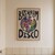 Bathroom Disco Blue Print | Colourful Home Décor | Rainbow Toilet ...