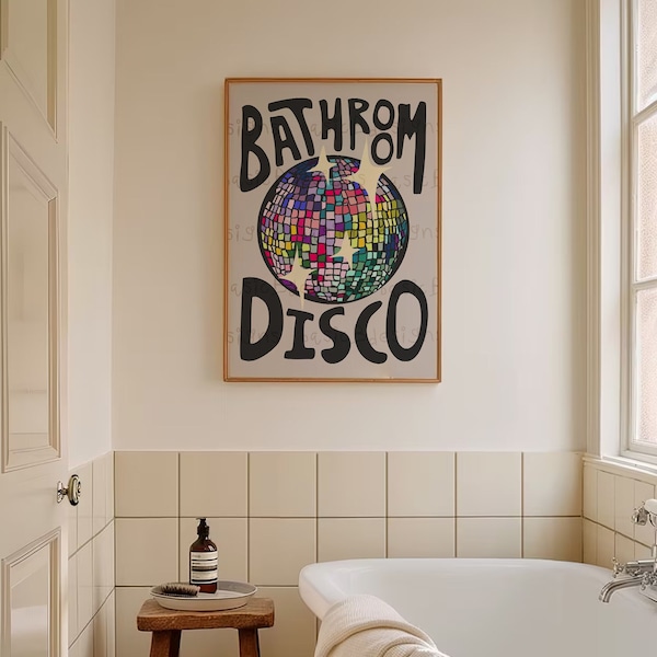 Bathroom Print - Etsy