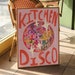 Kitchen Disco Print Colourful Home Décor Rainbow Kitchen Disco Ball ...