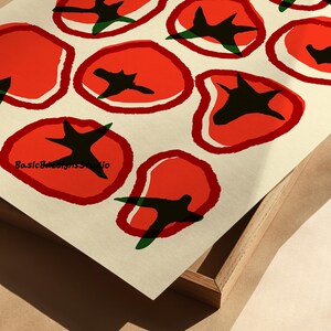 Tomato Food Print | Food Art | Dining Room and Kitchen Posters ...
