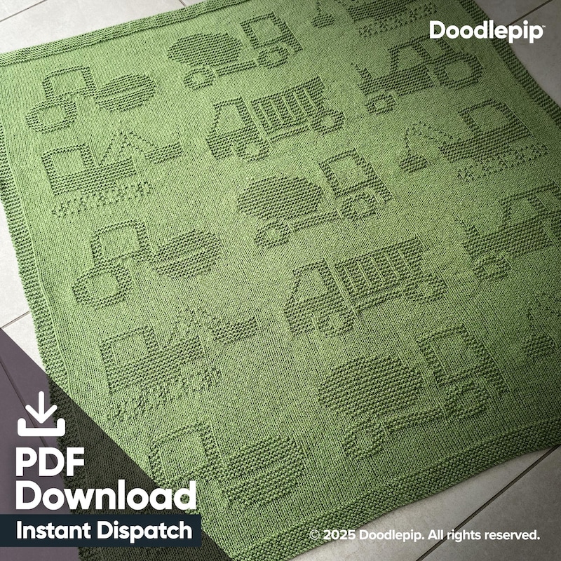 Tractor Digital Pattern - Etsy