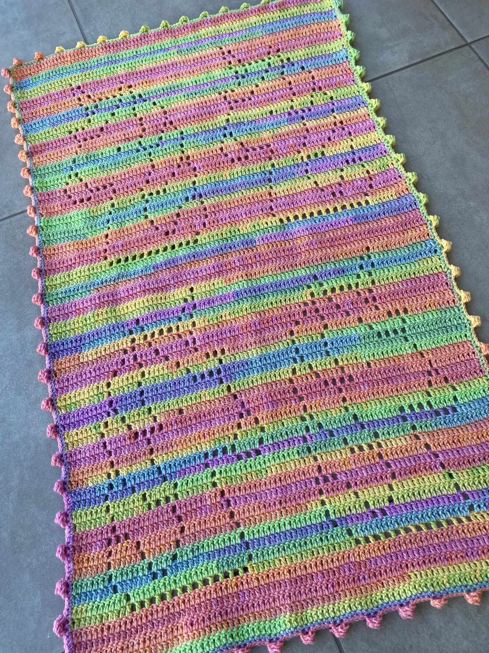 Unicorn Filet Crochet Blanket Pattern: Baby Afghan (PDF Pattern) - Etsy