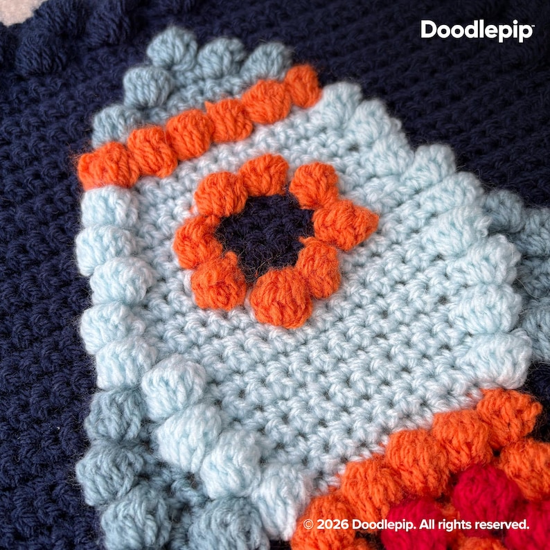 Space Blanket Crochet Pattern – Astronaut, Rocket, Planets, Stars (PDF ...