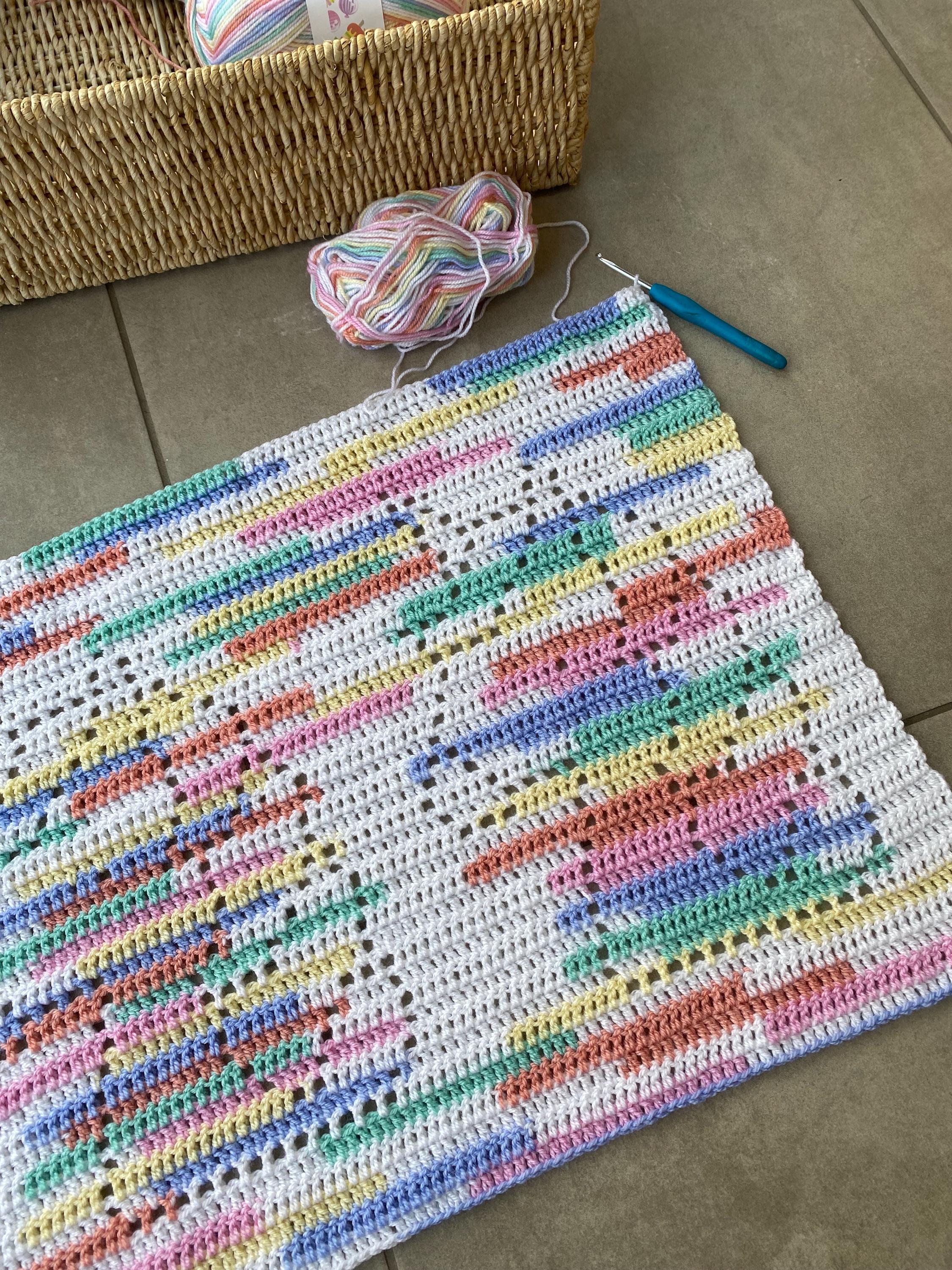 Unicorn Filet Crochet Blanket Pattern: Baby Afghan (PDF Pattern) - Etsy