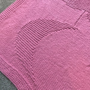 Easy Baby Knit Blanket Pattern - Moon Stars and Cloud - DK Yarn - Pdf ...