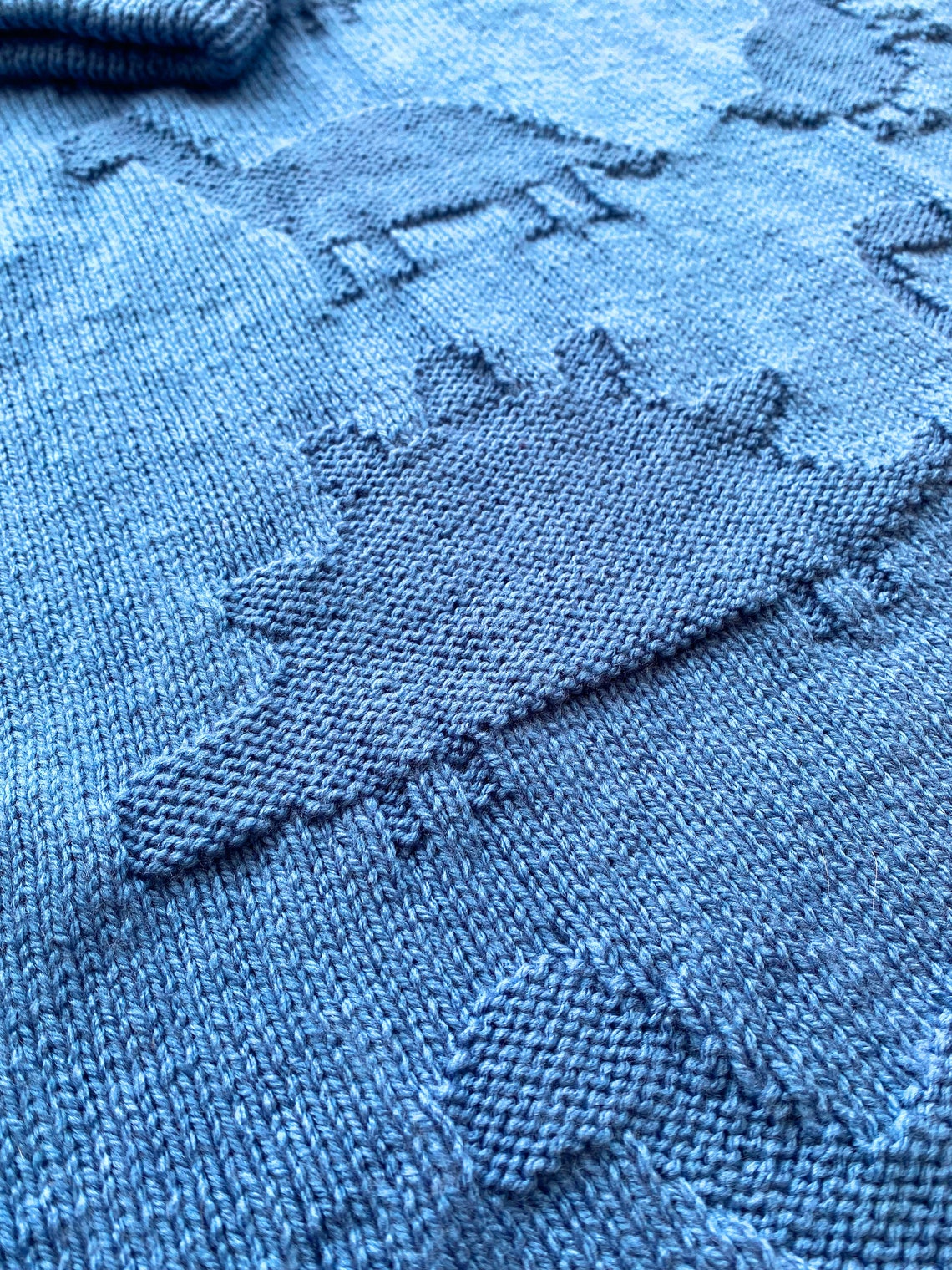 Dinosaur Knit Blanket Pattern T. Rex Stegosaurus Dinosaur - Etsy