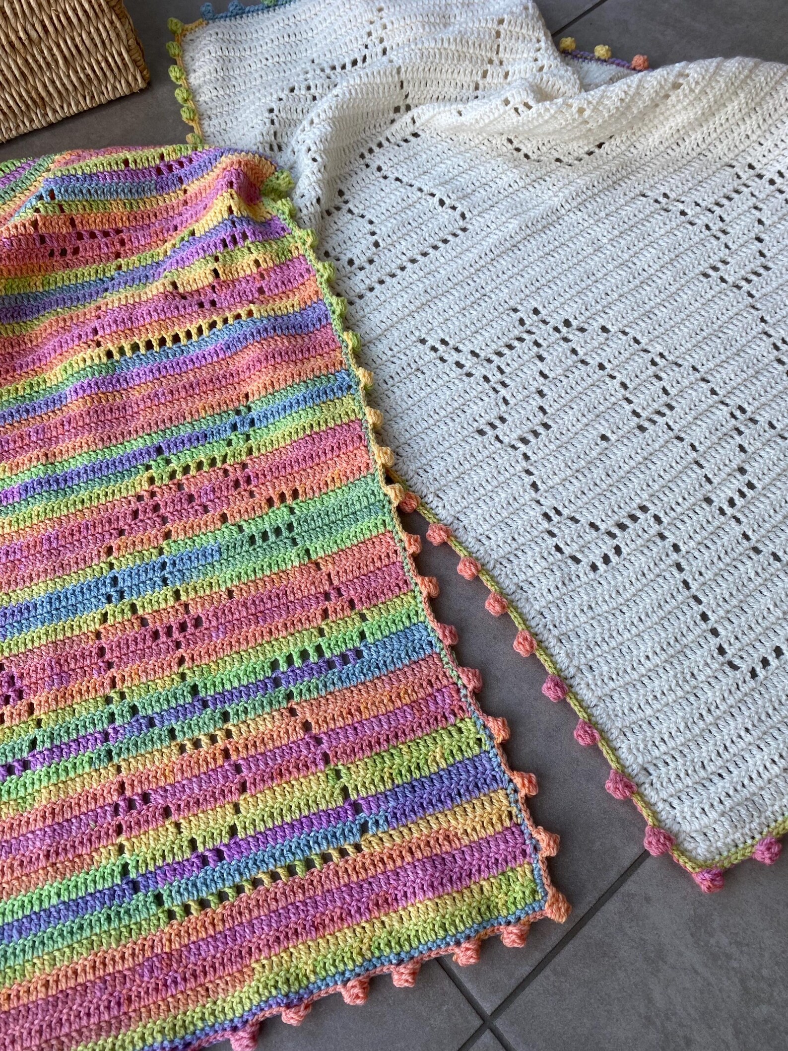 Unicorn Filet Crochet Blanket Pattern: Baby Afghan (PDF Pattern) - Etsy