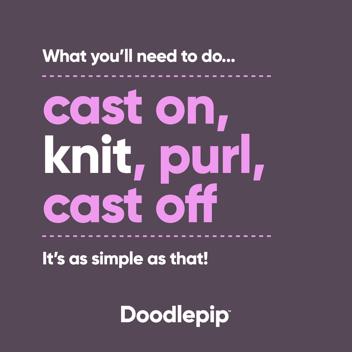 Paper Knitting Pattern Easy Baby Knit Blanket Pattern | Etsy