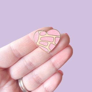 Concha Pin | Round Concha Pin | Heart Concha Pin | Pan Dulce Pins ...