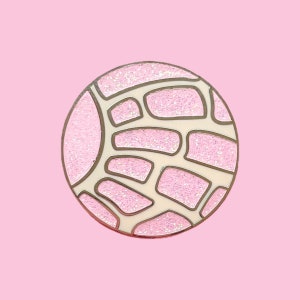 Concha Pin | Round Concha Pin | Heart Concha Pin | Pan Dulce Pins ...
