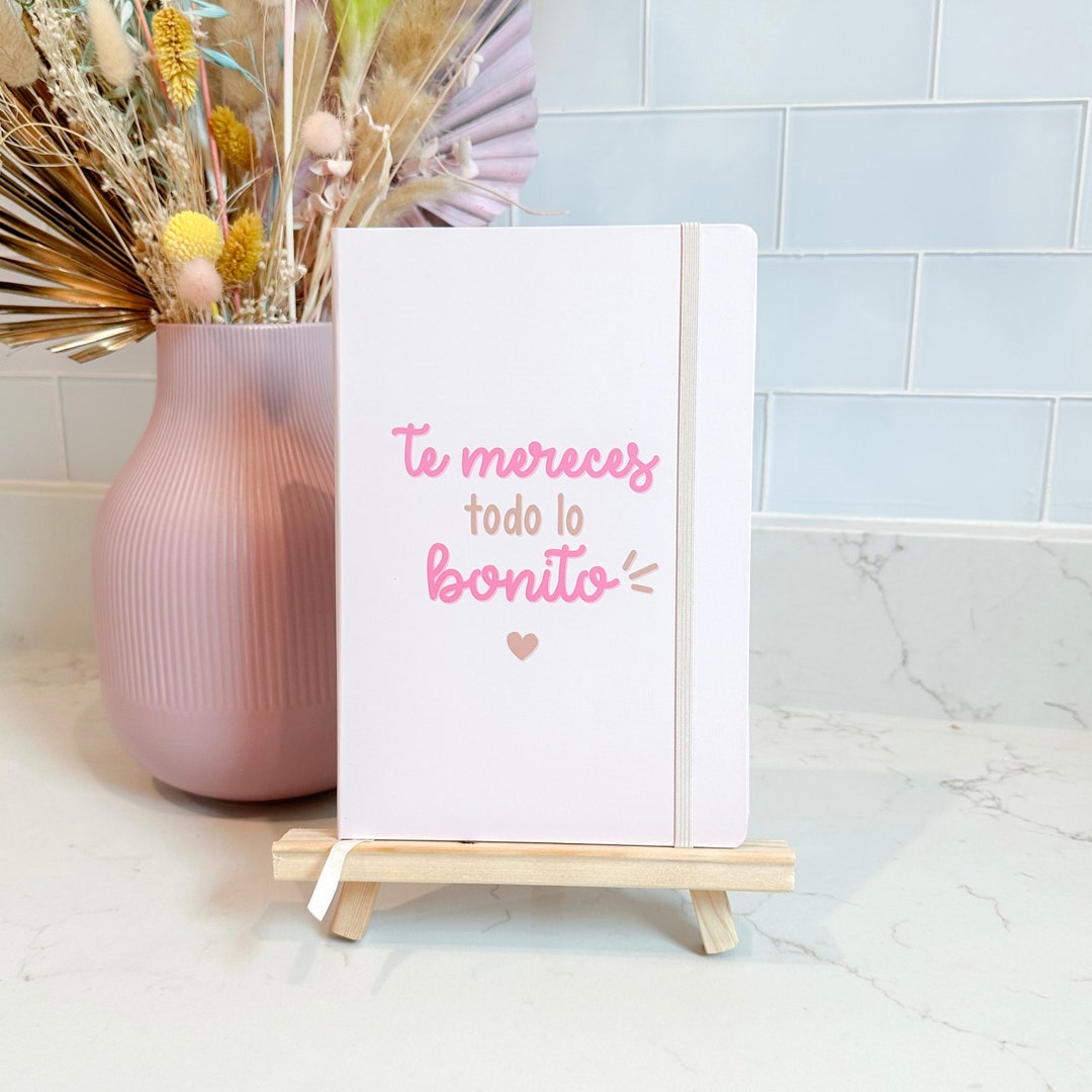 Te Mereces Todo Lo Bonito Notebook | Latina Notebook | Spanish Notebook ...