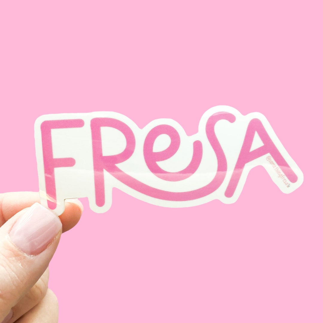 Fresa Sticker| Niña Fresa | Osea | Latina Sticker | Stickers in Spanish ...