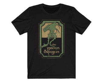 Green Dragon T Shirt | Etsy