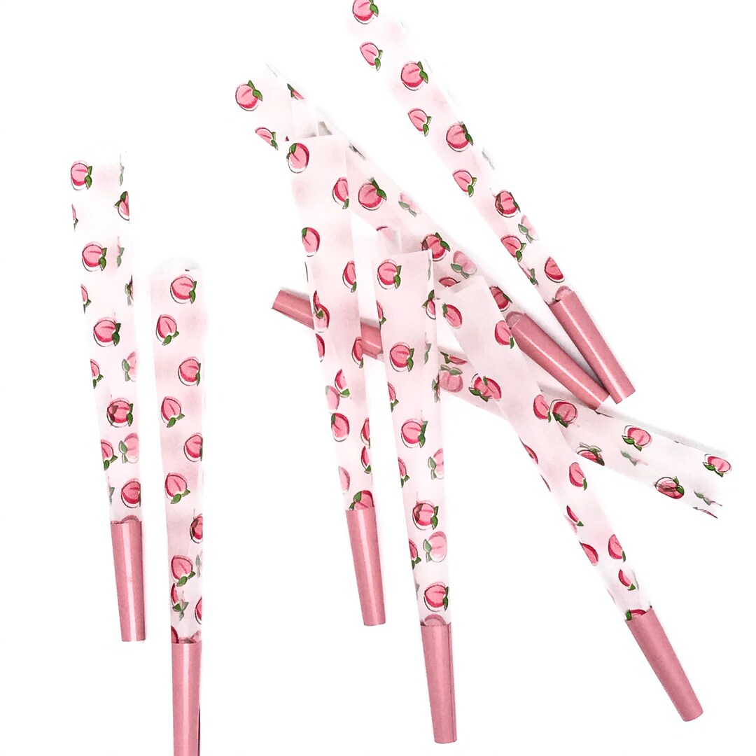 8 Packs pink Peach Flavoredpre Rolled Conerolling Paper - Etsy