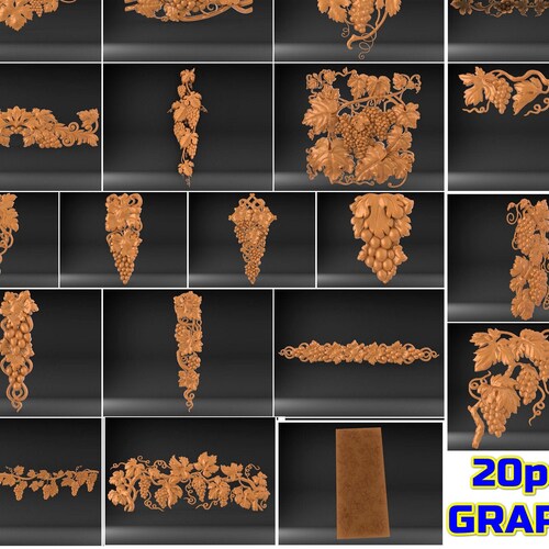 Branches Tree 3D Stl Model 6514 for CNC Router Engraver - Etsy