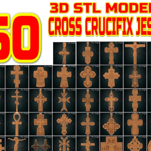 3d STL Models for CNC Cross 11 - Etsy