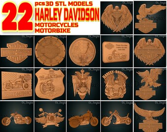 Indian Motorcycle 3d Stl File for Cnc Router - Etsy
