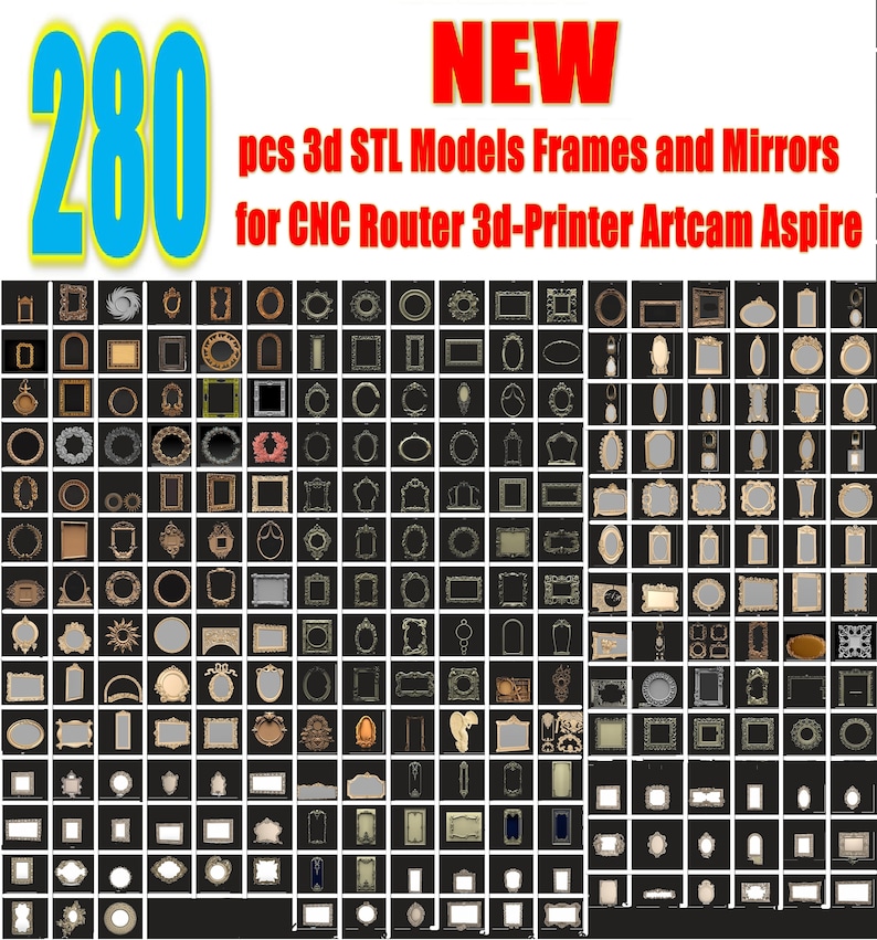 4300 Pcs 3D Models STL Files All MEGA Pack Set Collection | Etsy