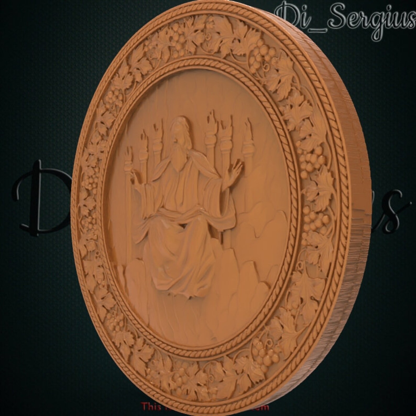 3D STL Model Jesus God Pano Relief Religius for CNC Router - Etsy