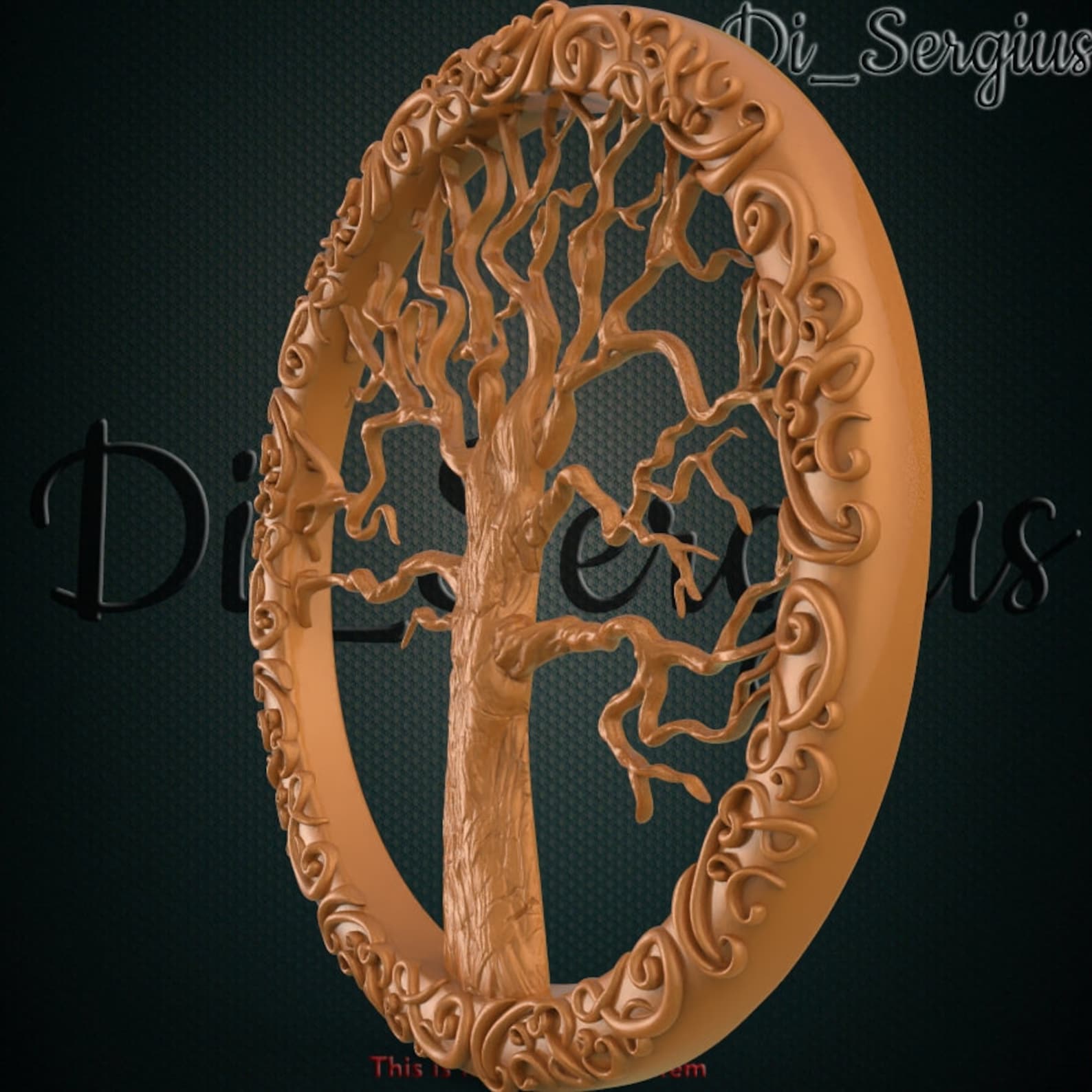 Tree of Life 3D STL Model CNC Router Engraver Artcam - Etsy