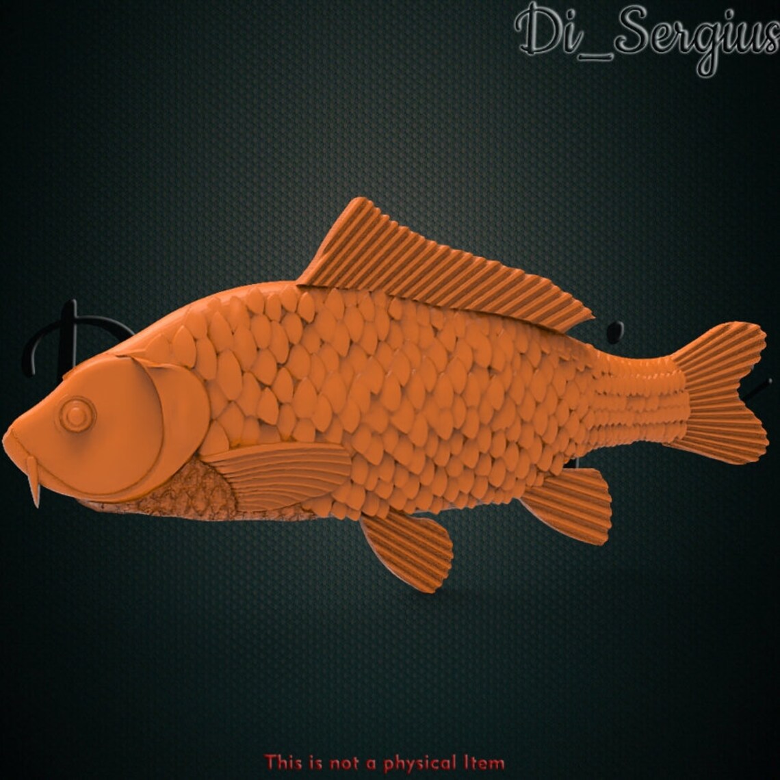 New 7 3D STL Models Fish Fishes Nature for CNC Router Aspire - Etsy