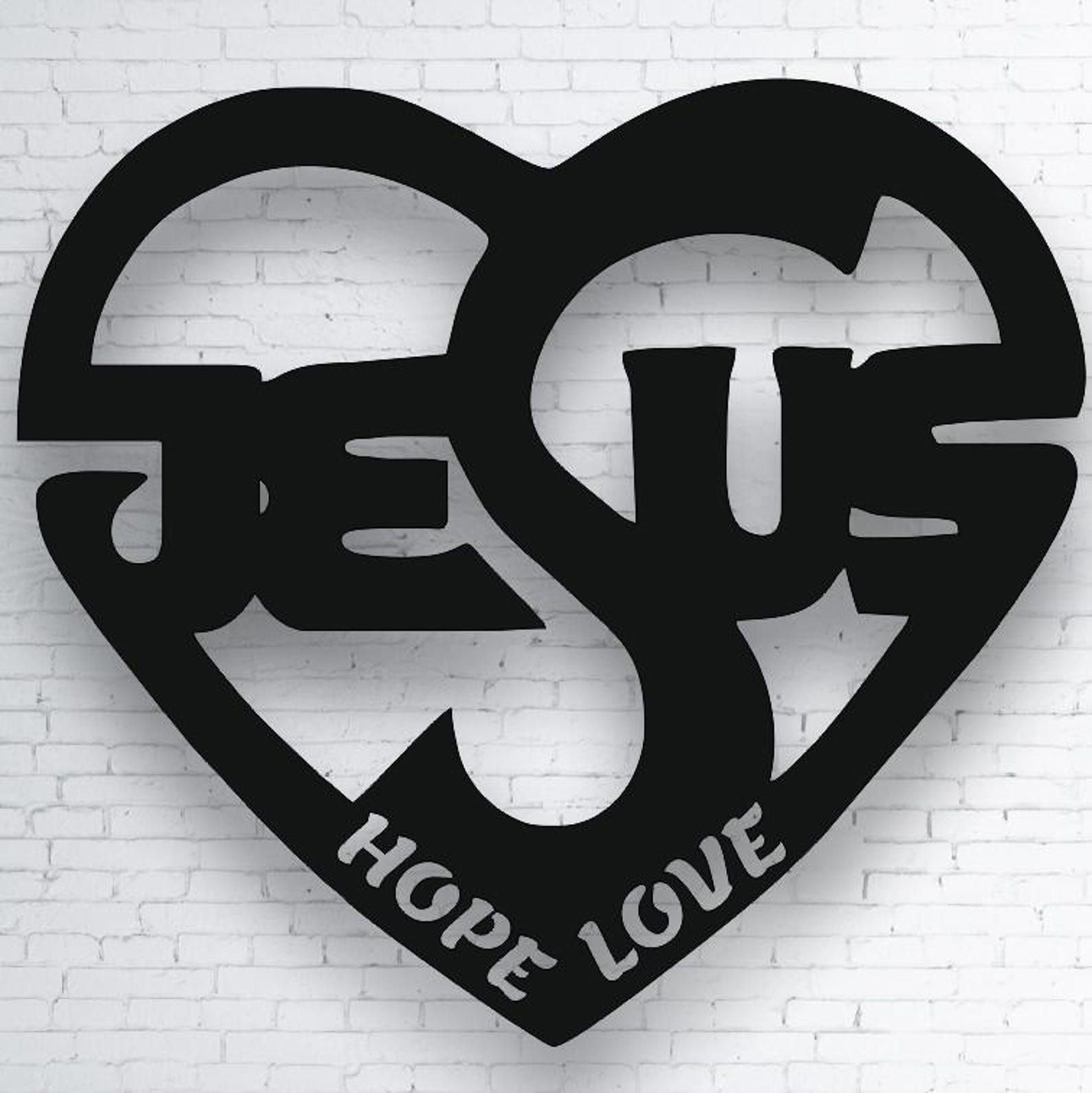 Christian Jesus Heart SVG Bundle, Religious Cut Files (digital) - Etsy