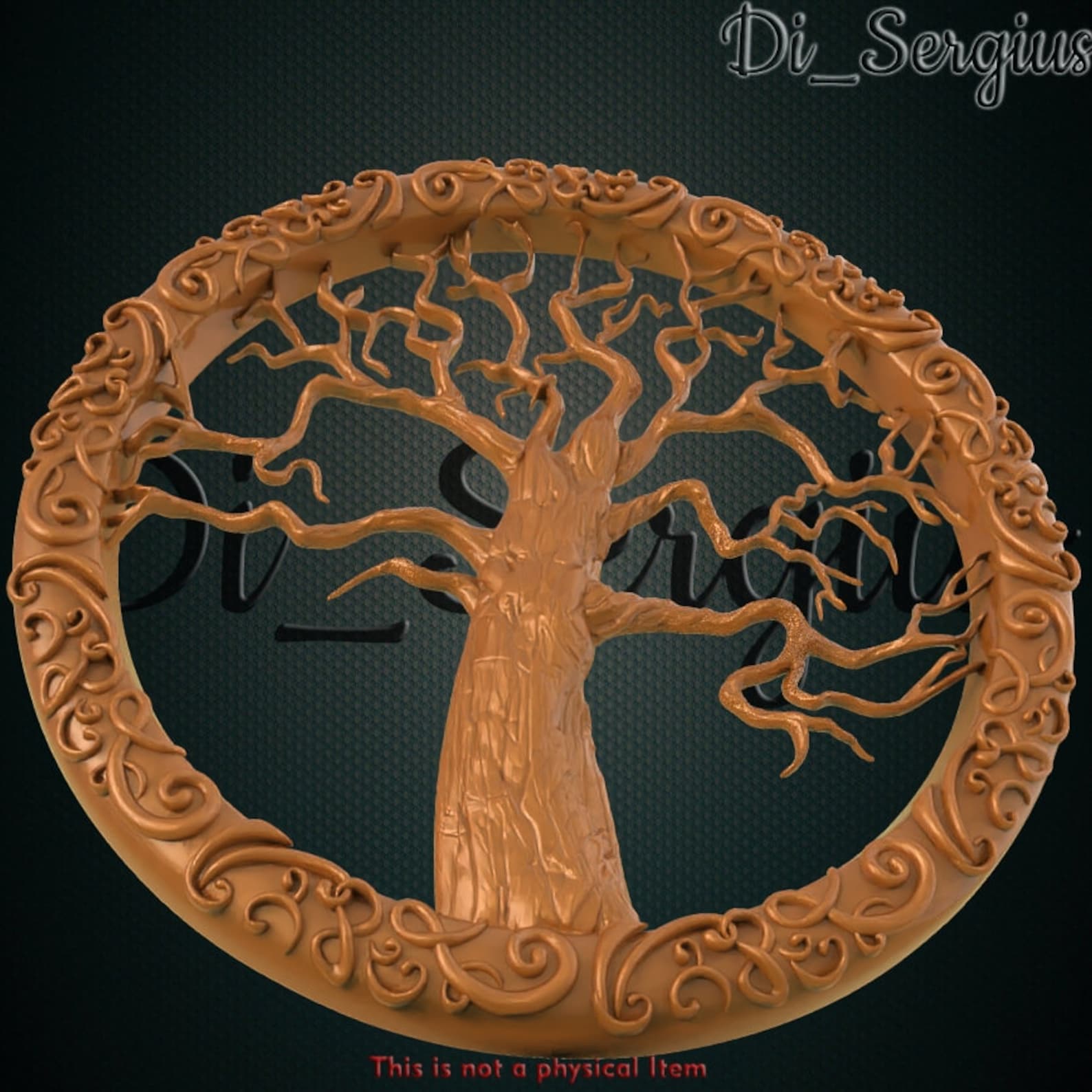 Tree of Life 3D STL Model CNC Router Engraver Artcam - Etsy