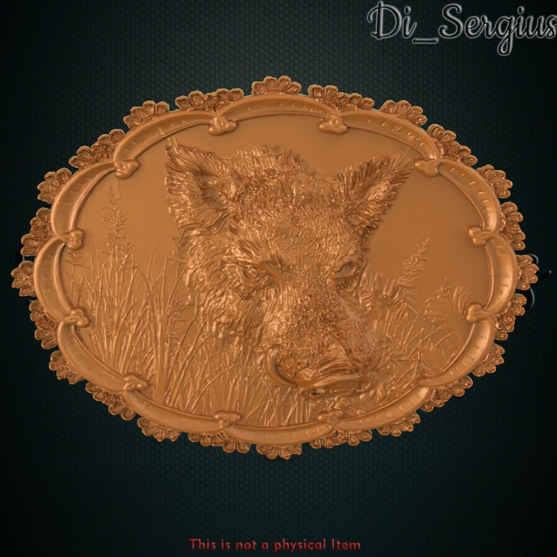 Wildlife Relief 3D STL Model, CNC Router Carving File - Etsy
